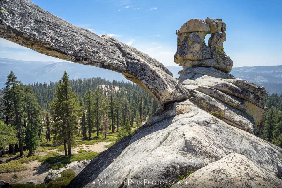 Indian Rock Photos - A Natural Arched Rock | Yosemite Park Photos